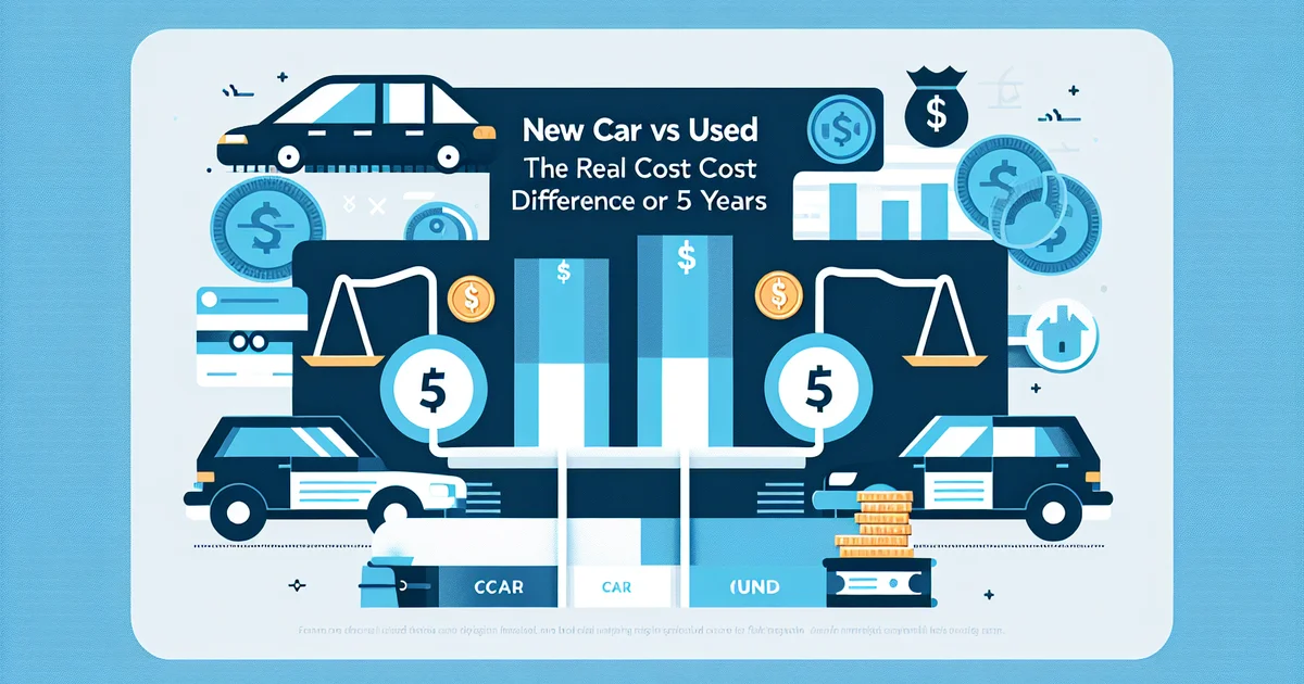 New Car vs Used Car Cost: Real 5-Year Ownership Gap | Affordably.ai